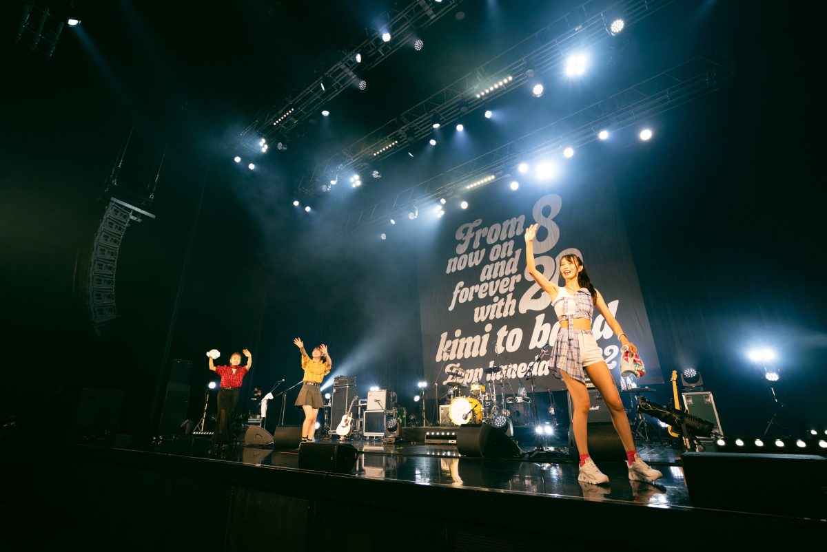 ガールズバンド「きみとバンド」8月20日Zepp Hanedaで行われた2周年記念ワンマンライブ「きみとZepp」DVD 12月20日発売 ...