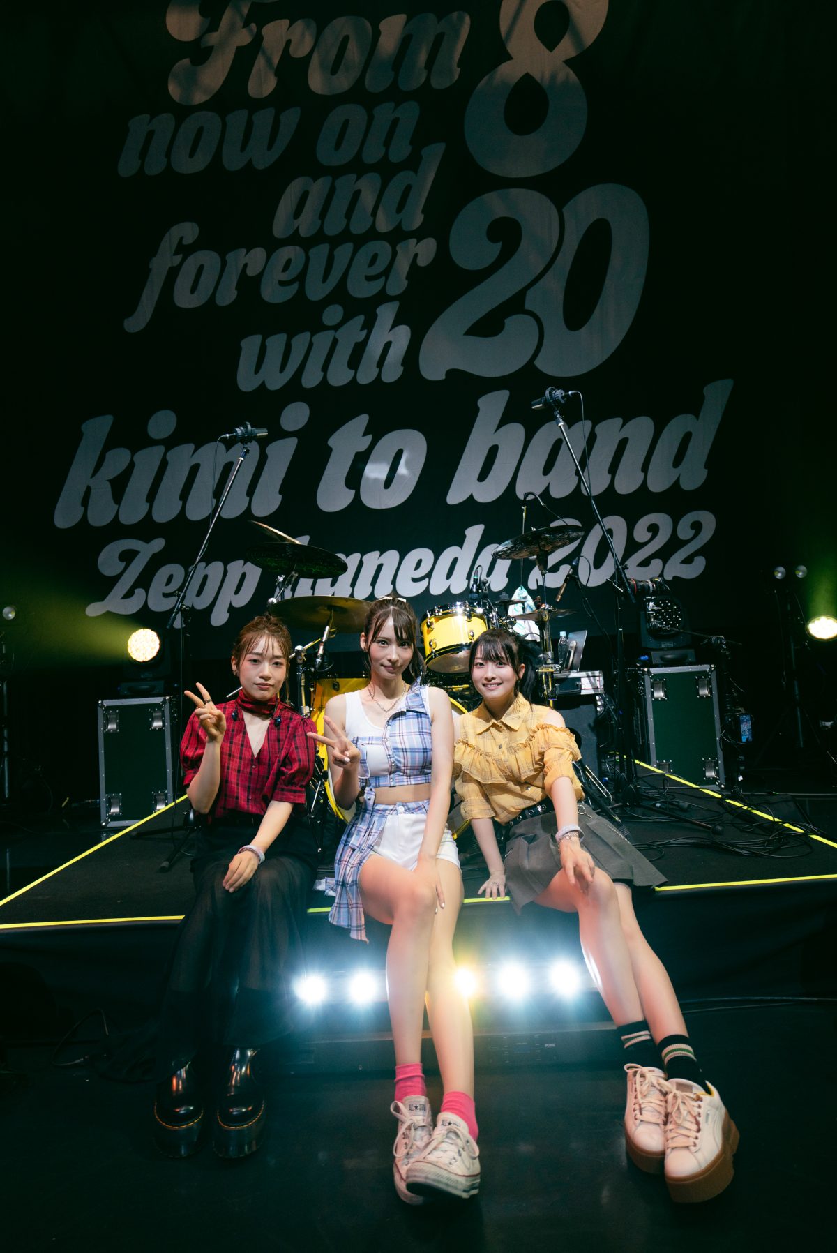 ガールズバンド「きみとバンド」8月20日Zepp Hanedaで行われた2周年記念ワンマンライブ「きみとZepp」DVD 12月20日発売 ...