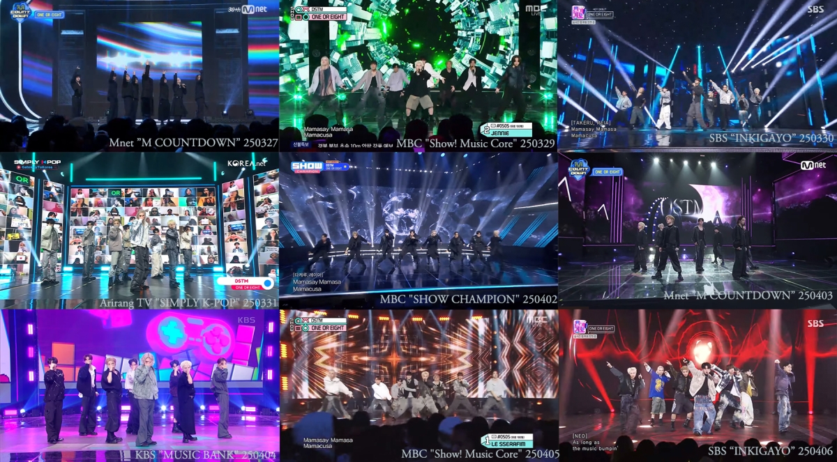 ONE OR EIGHT、リアーナの名曲を史上初公式サンプリングした新曲「DSTM」を引っ提げ、韓国音楽番組に日本人ボーイズグループとしては ...