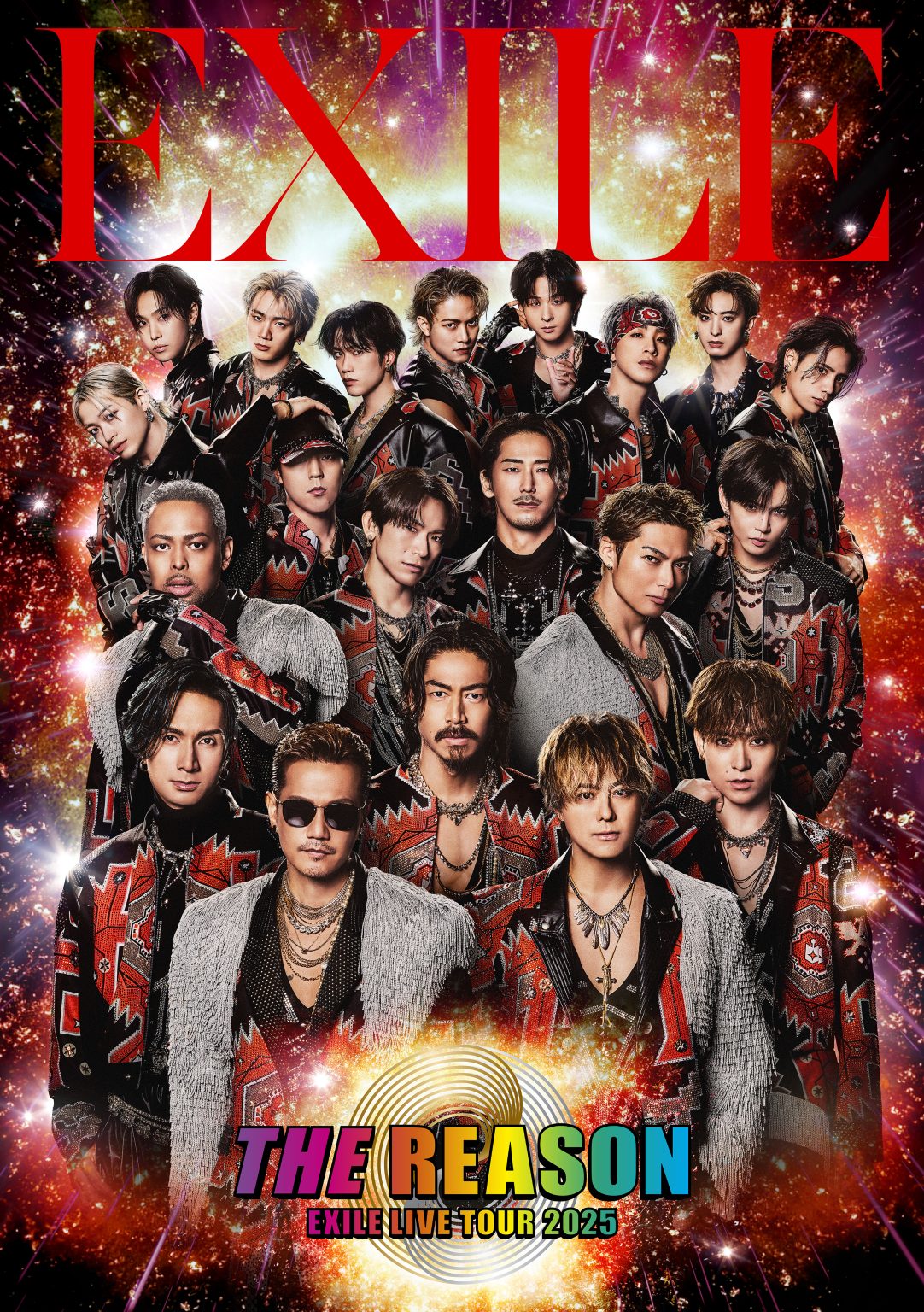 【EXILE】約3年ぶりとなるドームツアー『EXILE LIVE TOUR 2025 “THE REASON”』STARTING MEMBER ...